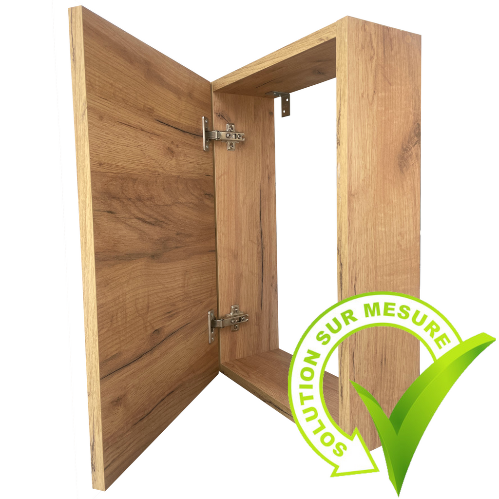 Cache tableau électrique bois "SUR MESURE" – Clim-Box