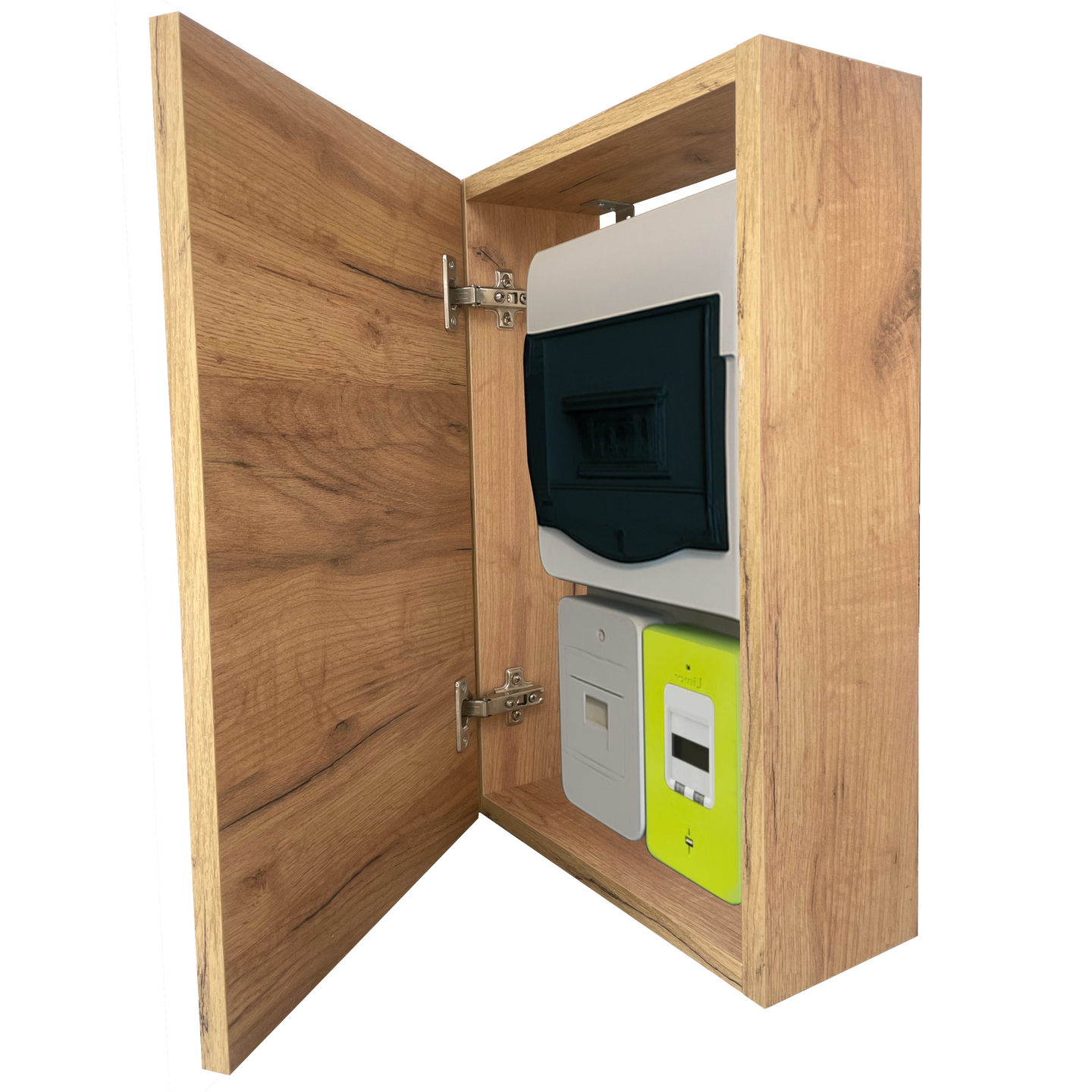 Cache tableau électrique bois "SUR MESURE" – Clim-Box